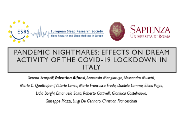Pandemic nightmares: Effects on dream activity of the COVID-19 lockdown ...